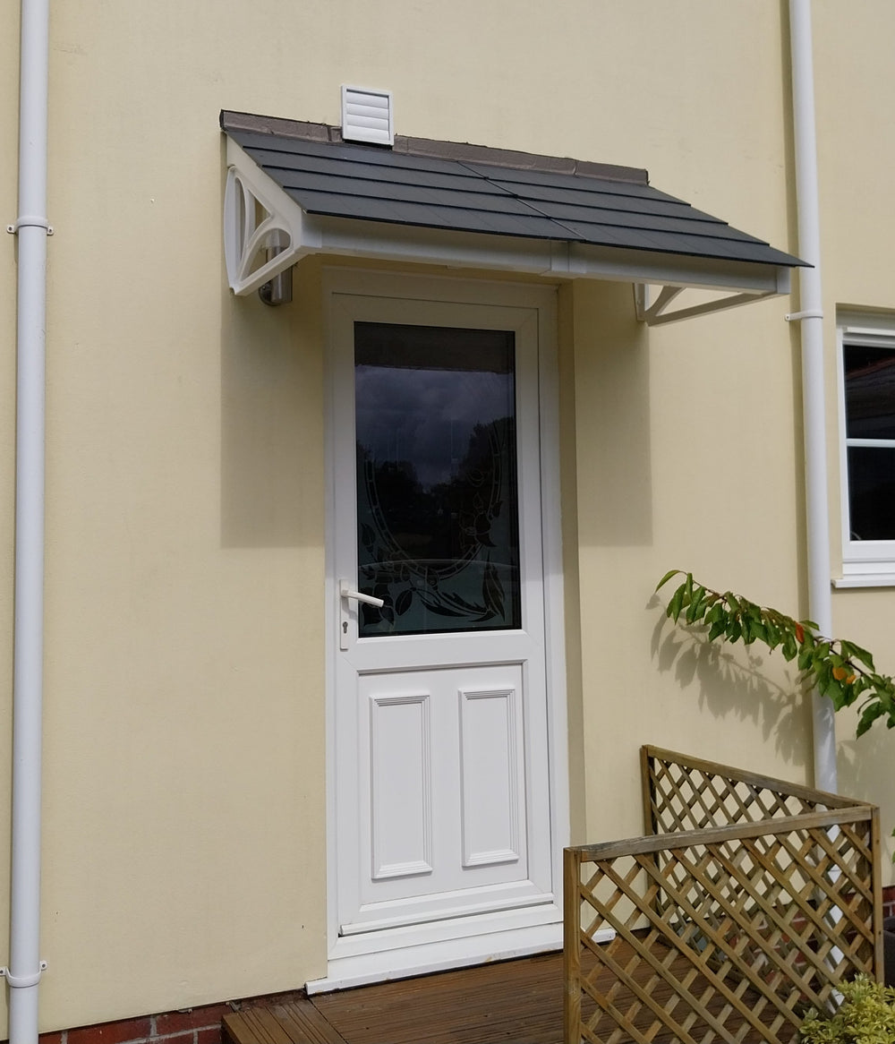 Cosgrove Door Canopy - 144cm, 216cm or 288cm Widths – UK CANOPIES