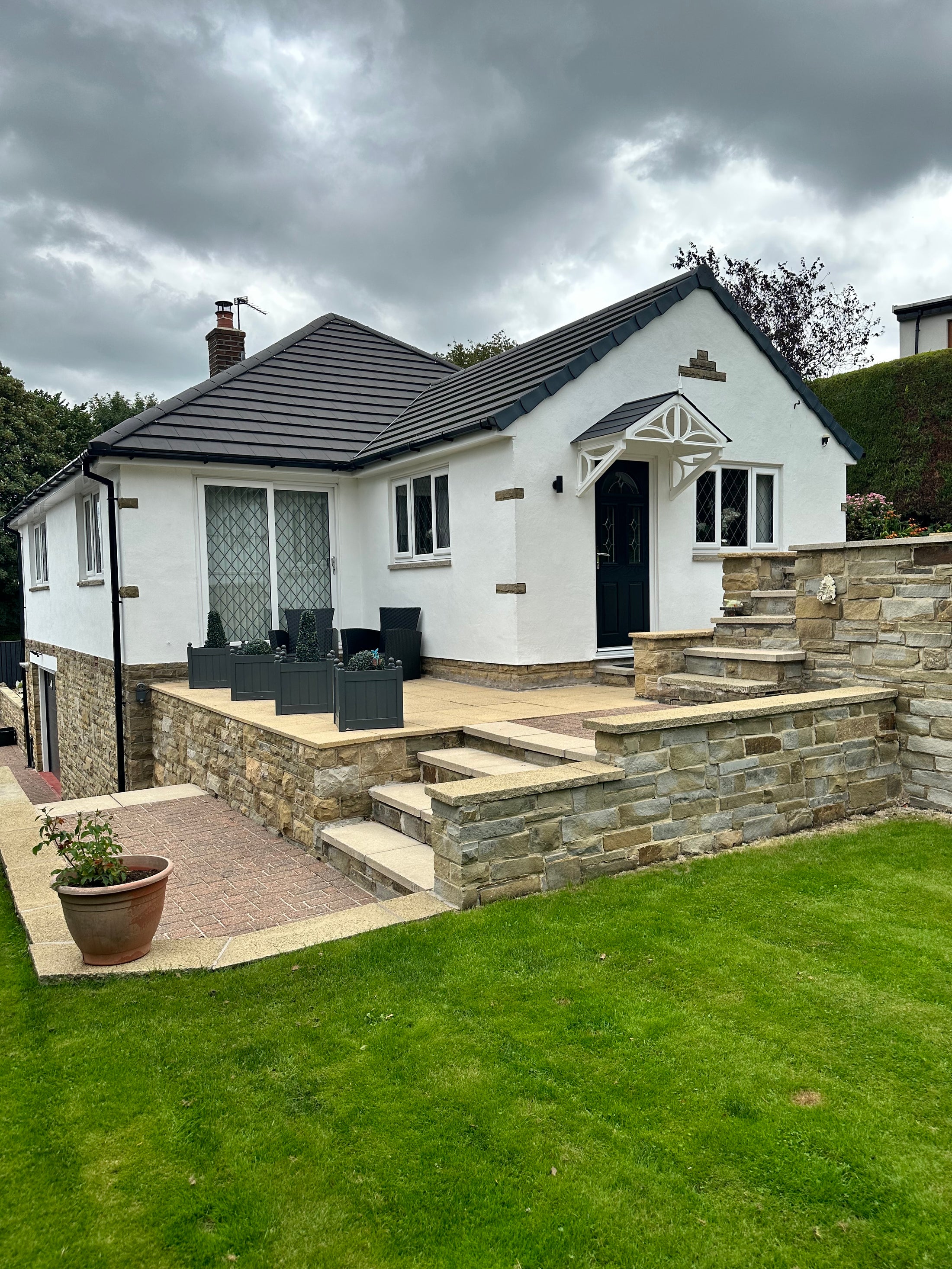 UK CANOPIES - unique, stylish and practical flat-packed door canopies