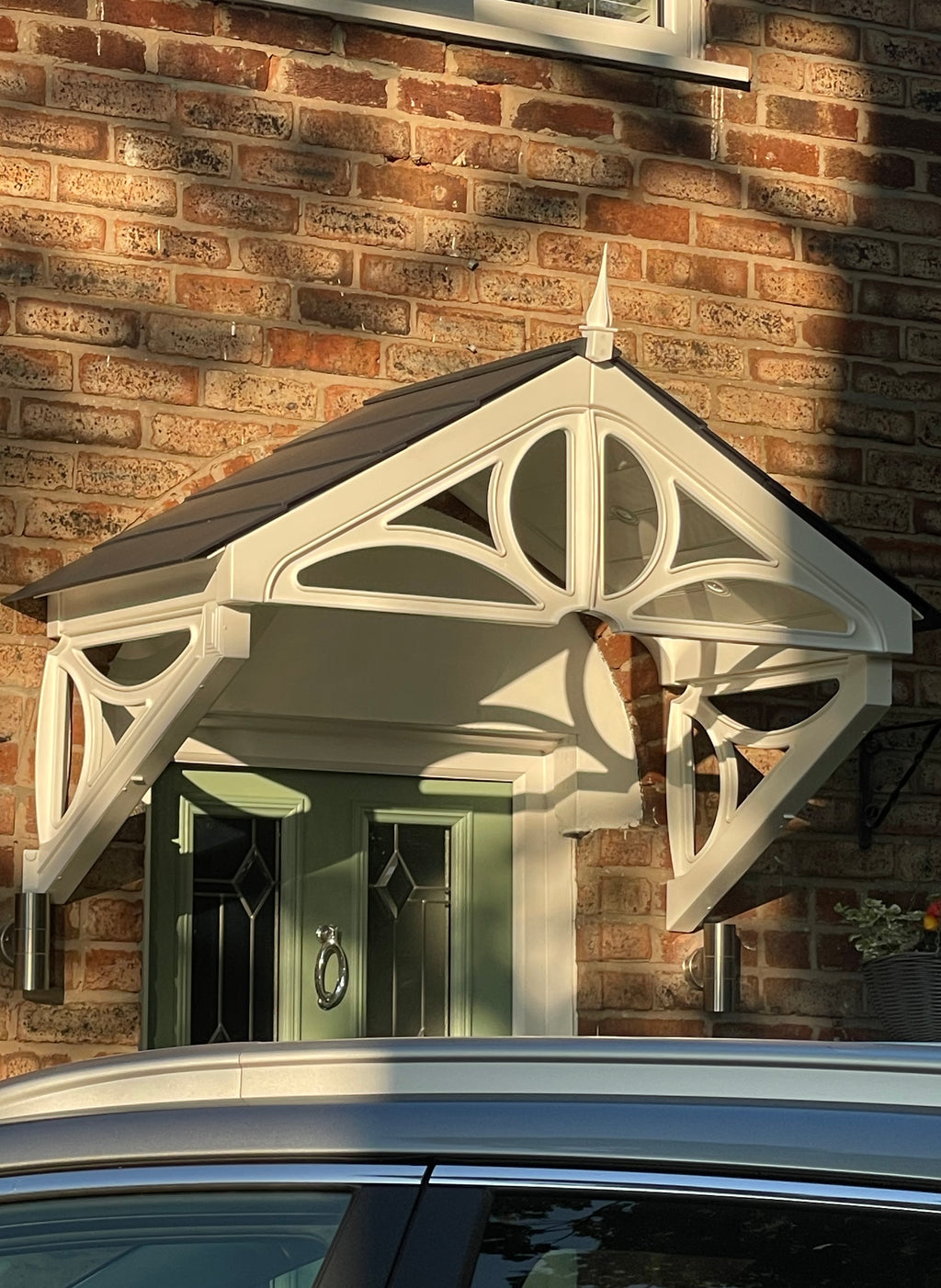 Althorp Door Canopy - Width 121cm, Height 97cm, Depth 75cm – UK CANOPIES