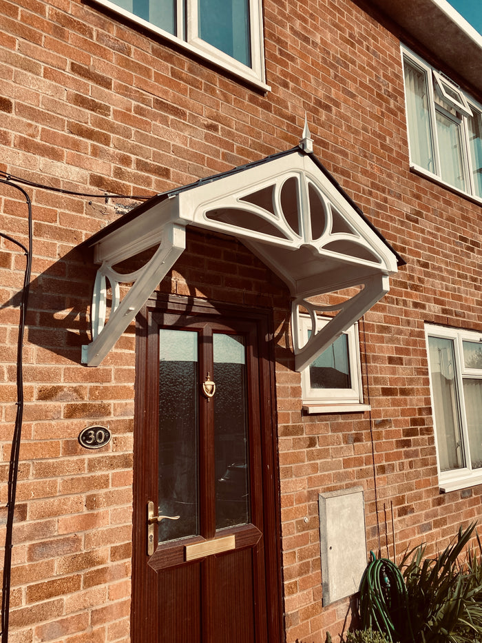 Althorp Door Canopy - Width 121cm, Height 97cm, Depth 75cm – UK CANOPIES
