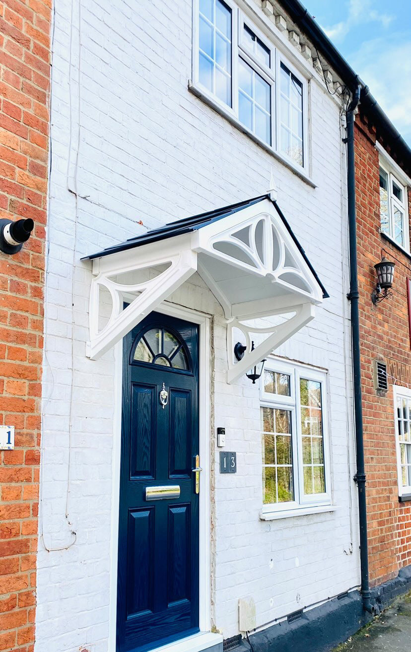 Althorp Door Canopy - Width 121cm, Height 97cm, Depth 75cm – UK CANOPIES